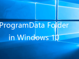 Program Data Folder Fix Windows 10 Programdata Folder Missing
