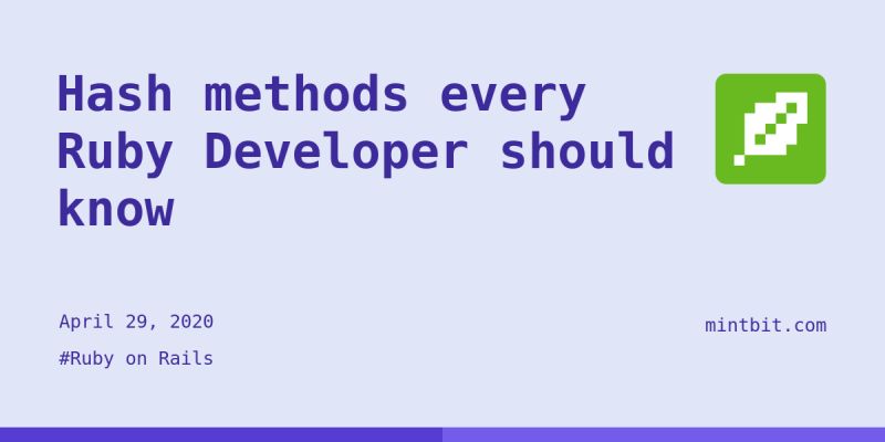 Ruby Most Useful Hash Methods Dev Community - Best Dark Backgrounds in 4K