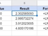 How To Use The Ln Function In Google Sheets Modernschoolbus