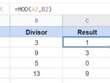 How To Use The Mod Function In Google Sheets