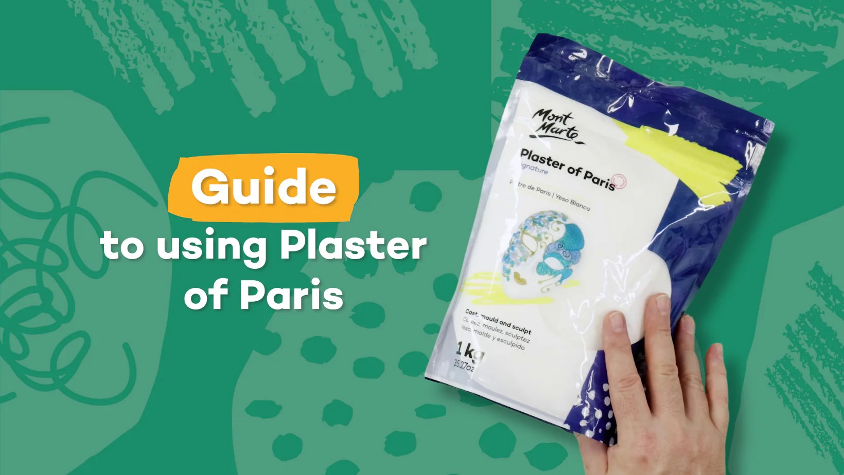 Guide To Using Plaster Of Paris Mont Marte Global