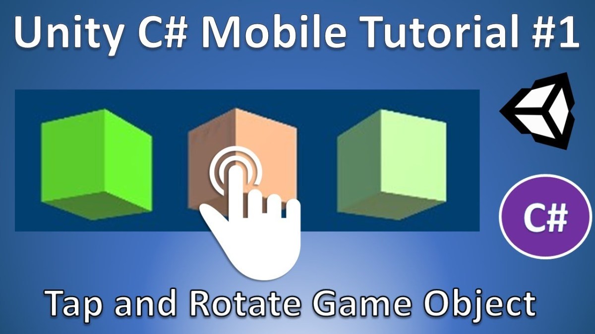 Unity 3D Tutorial How To Touch Tap And Rotate Game Objects In Unity Moo ICT Project Based Unity 3D Tutorial How To Touch Tap And Rotate Game Objects In Unity Moo ICT Project Based