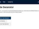 10 Best Python Code Generators
