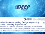 Modular Supercomputing Design Supporting Machine Learning Applications