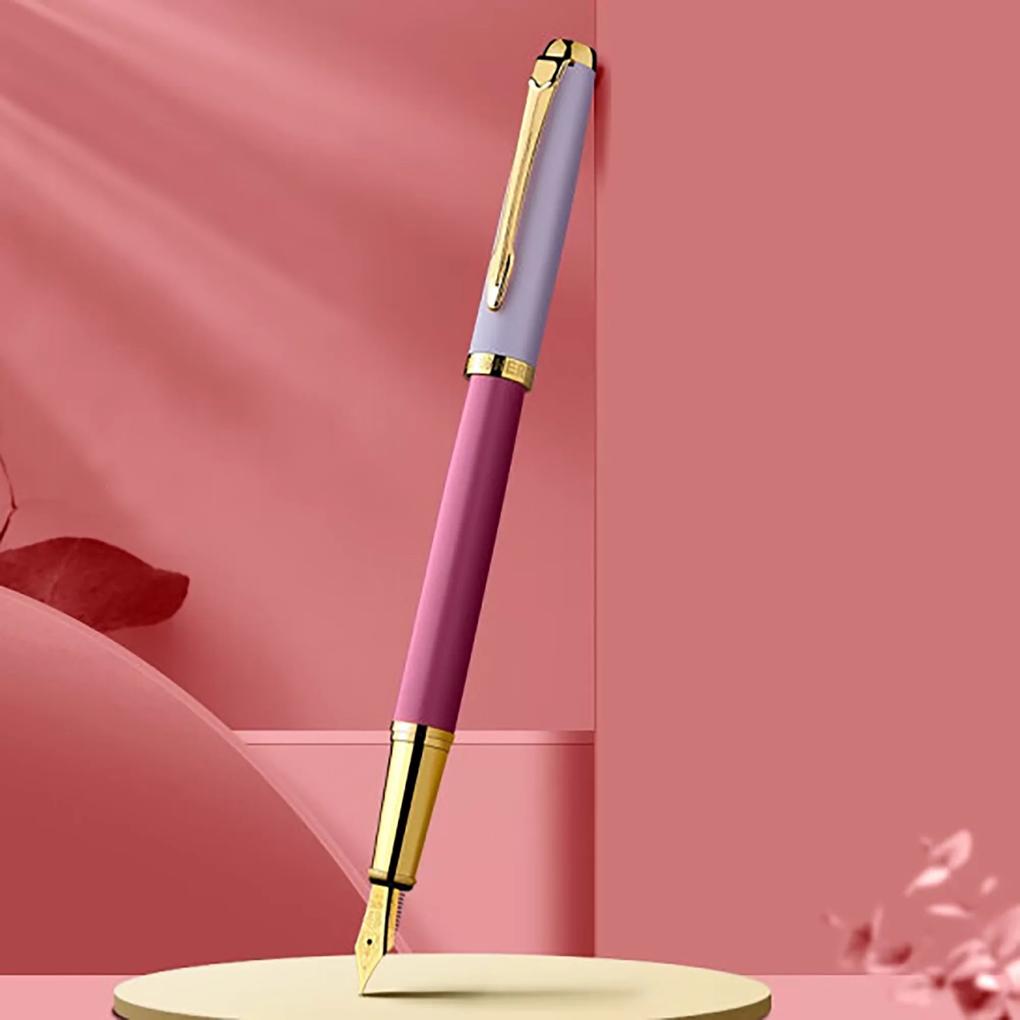 Hero Enamel Fountain Pen - Raspberry | MoshiMoshi UK
