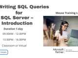 Writing Sql Queries Introduction Training Course