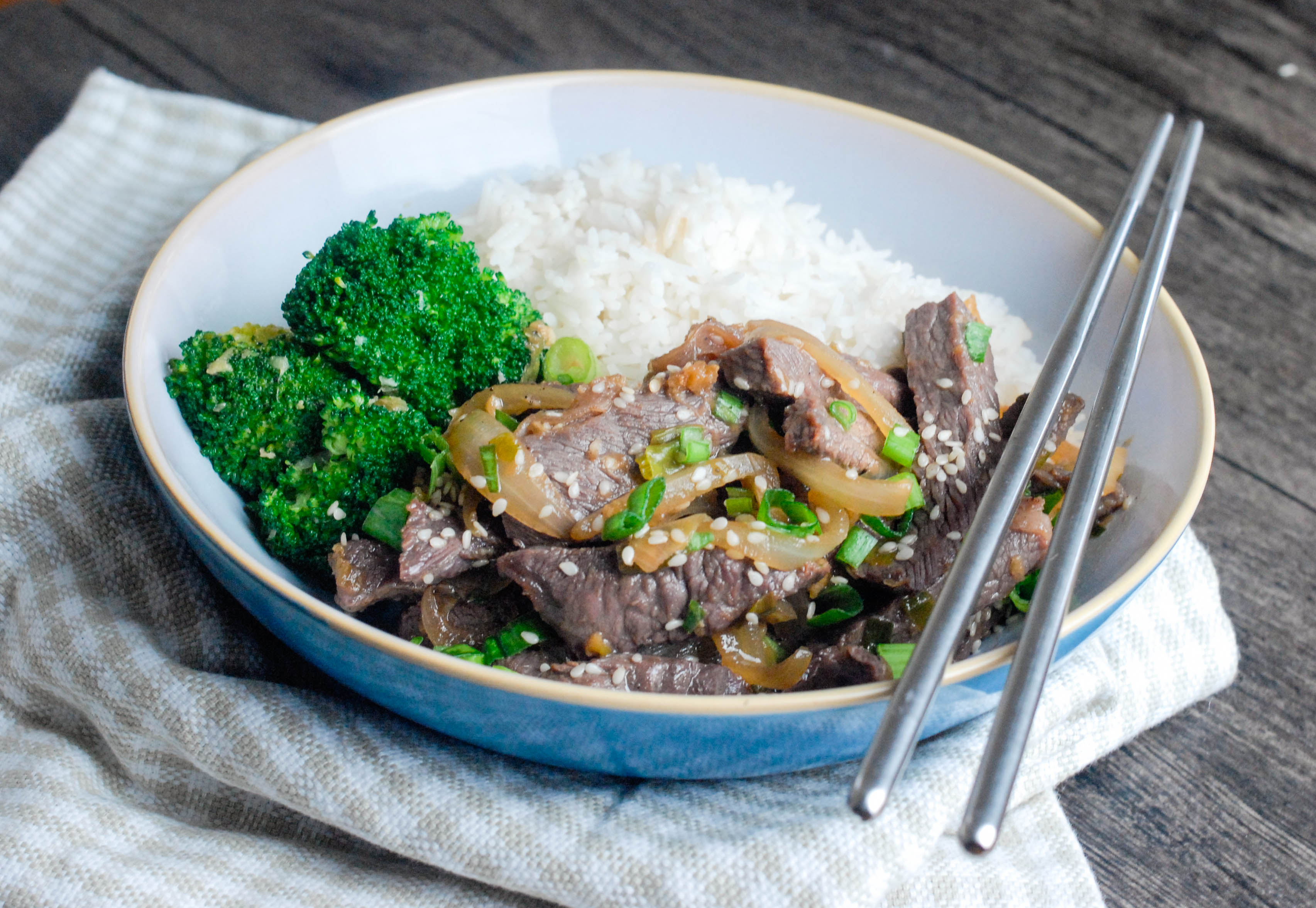 Stir-fry Beef with Soy Sauce