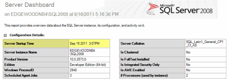 Find Last Restart of SQL Server – wintelvm
