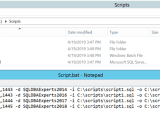 Execute Sql Scripts On Multiple Sql Servers And Save Output