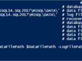 Create Sql Server Database With Powershell