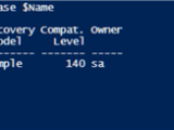 Create Sql Server Database With Powershell