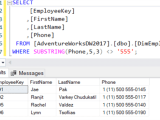 Learn Sql Substring Function