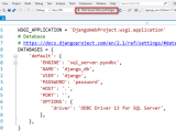 Python Django Tutorial For Website With Sql Server Database