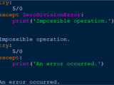 Python Exception Handling With Try Except Else Finally Clause