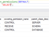 Find All Securable Objects In Sql Server And Permissions
