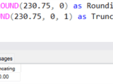Sql Round Function Examples