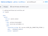 Github Actions To Deploy Database Changes After Commit To Main Branch