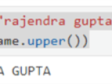 Python String Functions Concatenate Split Replace Upper Lower