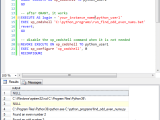 Installing Python And Running Python Scripts From Sql Server Ssms