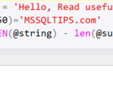 Sql Substring Code Examples And Usage