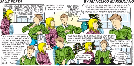 “Sally Forth” Comic Strip Explains MST3K « Satellite News