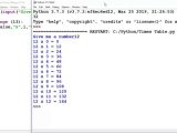 Multiplication Table Program In Python Multiplicationtablechart Net