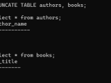 Postgres Truncate Multiple Tables Multiplicationtablechart Net