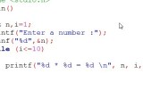 Multiplication Table Program In C Multiplicationtablechart Net
