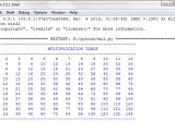 Python Multiplication Table Nested Loop Multiplicationtablechart Net