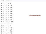 Program To Print Multiplication Table In Python