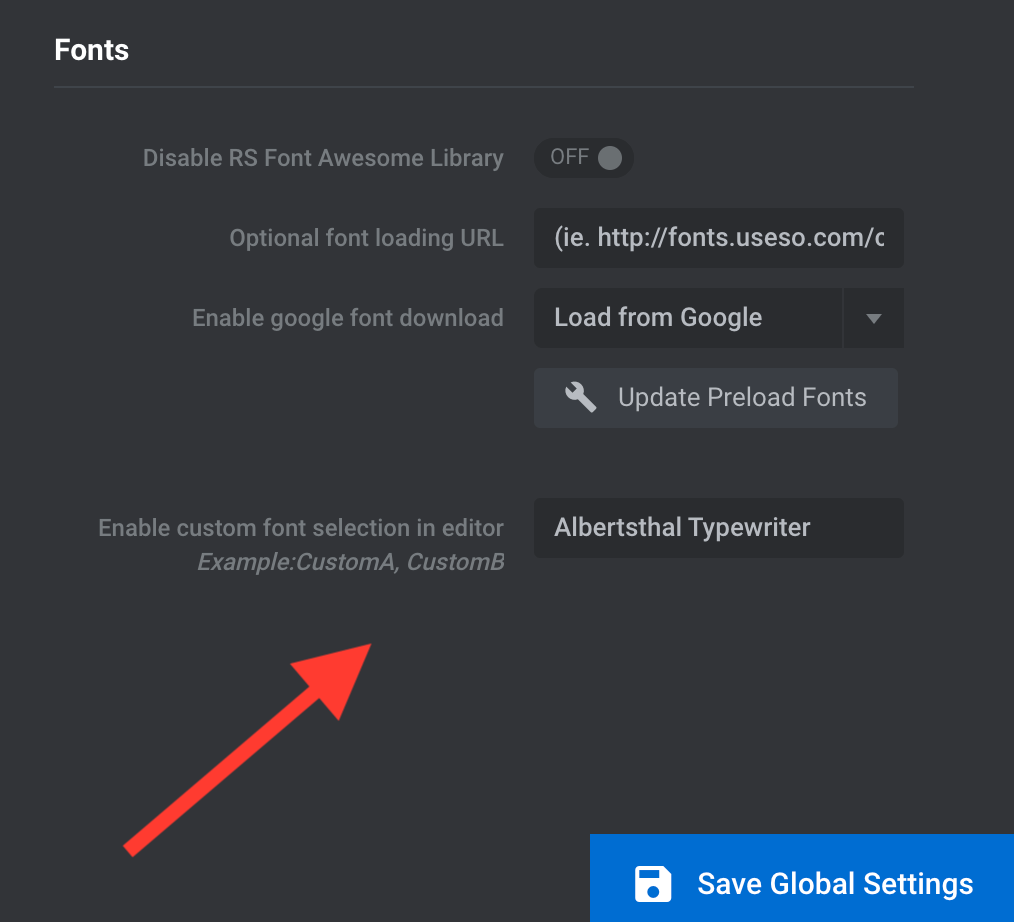 How to add custom font to Slider Revolution v6 — MurchStudio