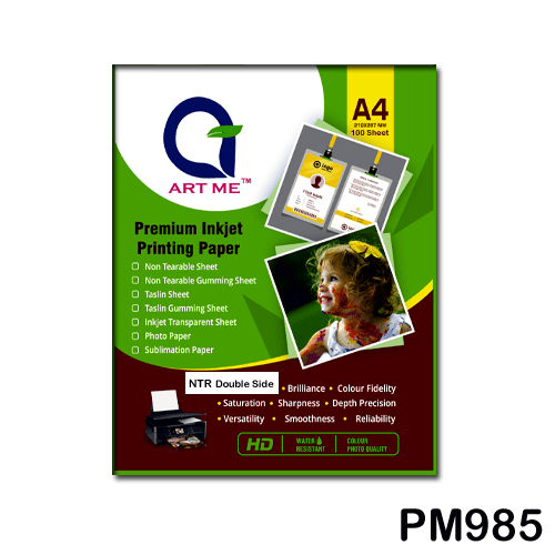 NTR DOUBLE SIDED A4 (PM985) - MY ART ME