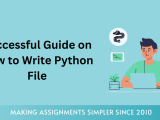 How To Write Python File Expert S Guide For Programmers