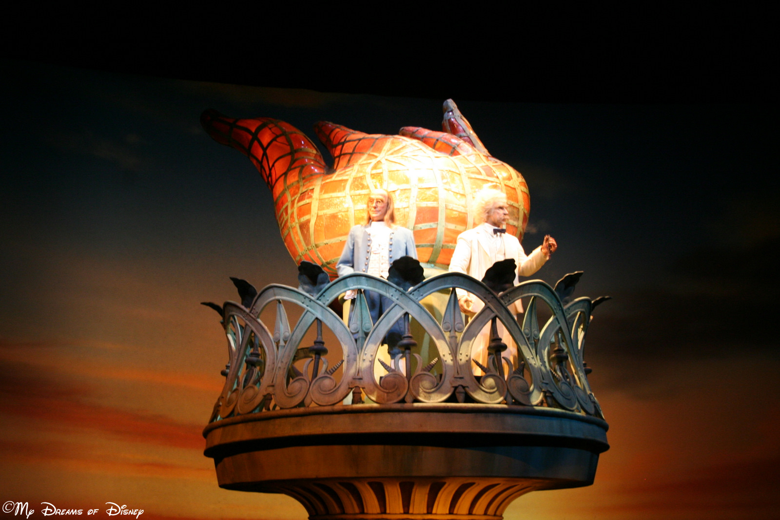 Pictures in the Parks -- Epcot's American Adventure