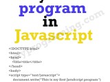 What Is Javascript Why To Learn Javascript Myprograming