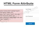 How To Create Form Html Form Attribute Myprograming