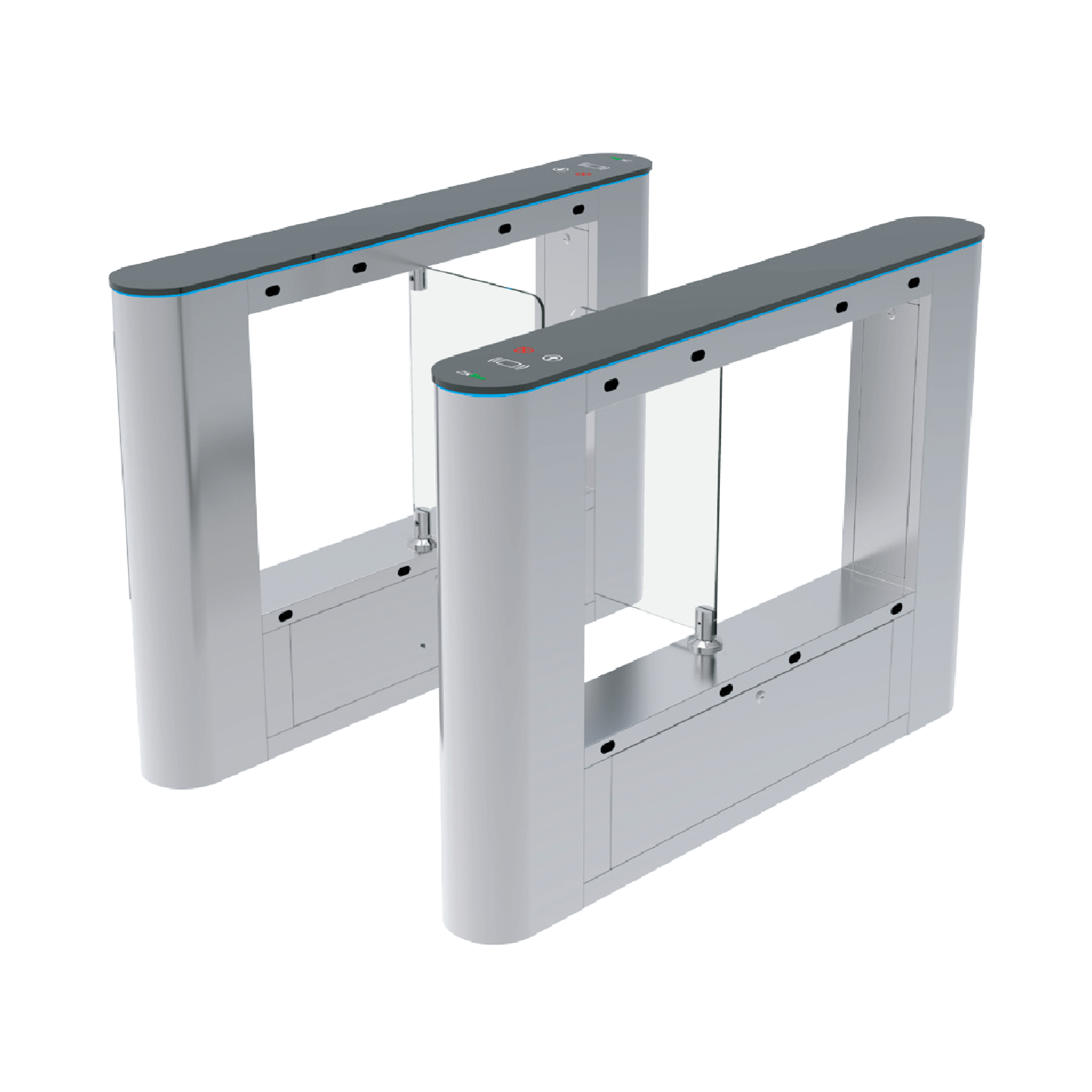 ZKTeco SBTL5000 Swing Barrier Gate | MySolutions
