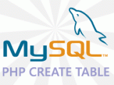 Php Mysql Create A New Table