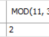 Mysql Mod Function