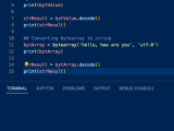 Converting Bytes To A String In Python My Tec Bits