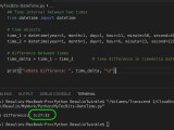 Finding Time Interval Between Two Times In Python My Tec Bits