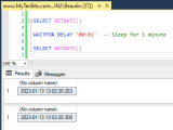 How To Make Sql Script To Sleep My Tec Bits