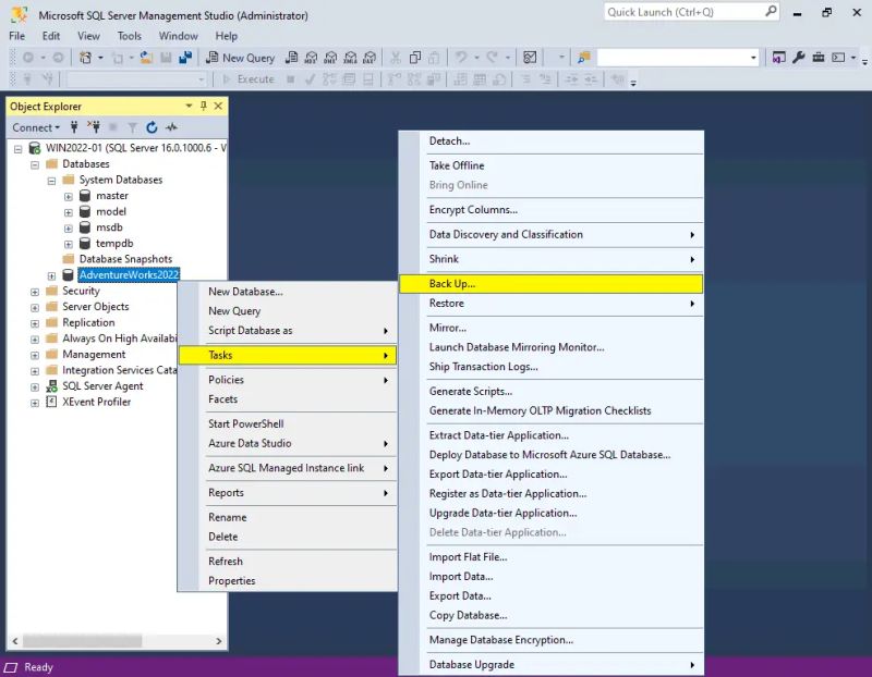 Backup SQL Database: Key Methods Explained