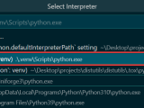 Configuring Visual Studio Code For Using With Manim