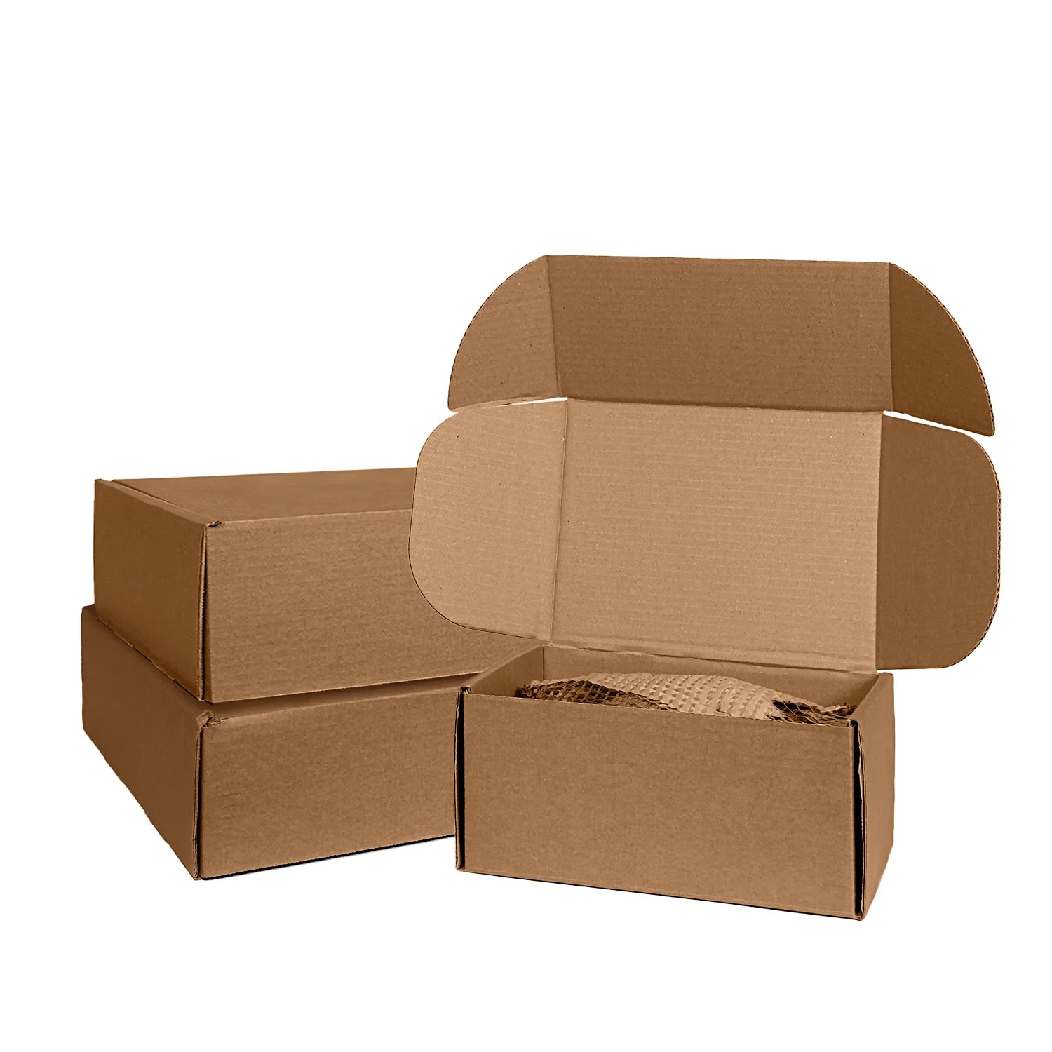 Brown Self Locking Mailing Boxes Bundle