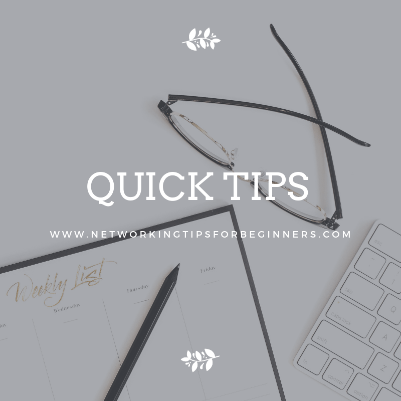 Quick Tip: Update your Email Signature | Networking Tips for Beginners