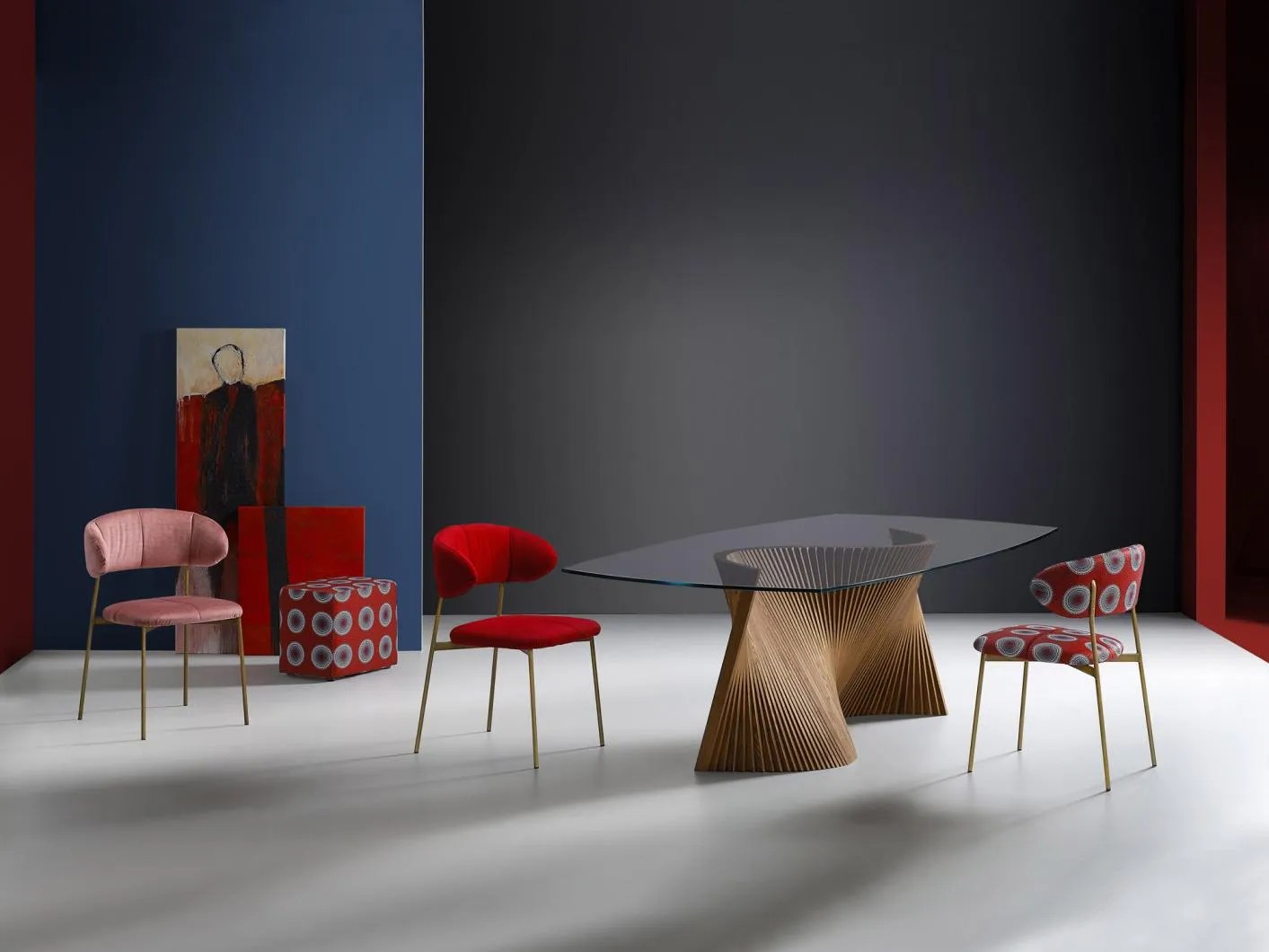 義大利品牌 Natisa 餐桌餐椅 義式家具 餐廳家具 -紐約家具設計中心