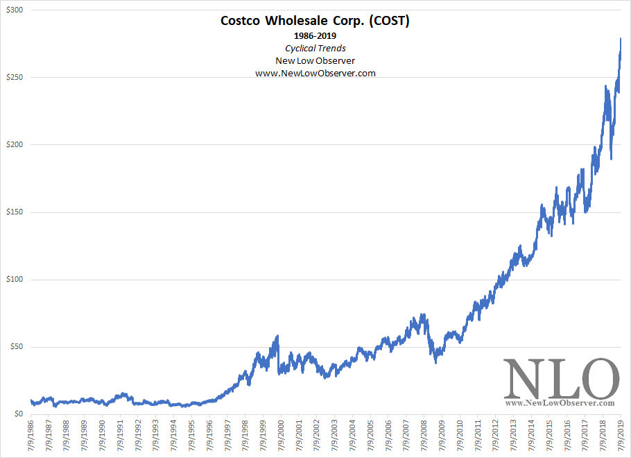 Costco: Cyclical Trends | NEW LOW OBSERVER
