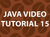 Java Video Tutorial 15 New Think Tank