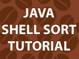 Java Shell Sort New Think Tank